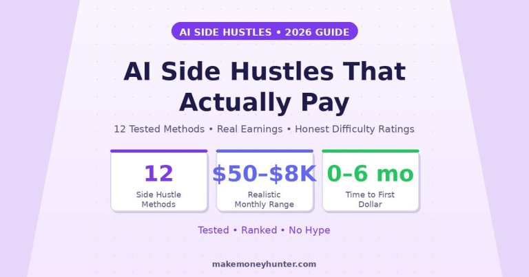 AI Side Hustles That Actually Pay: 12 Tested Methods (2026) - Make ...